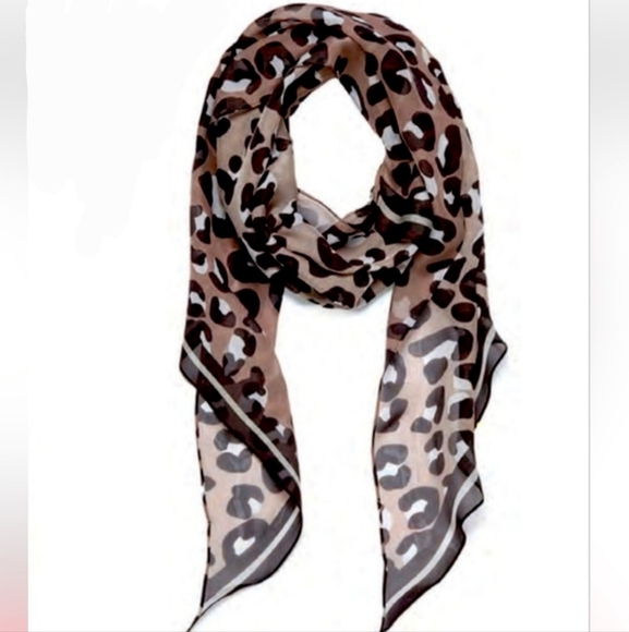 CAbi | Accessories | Cabi Leopard 0 Silk Scarf | Poshmark